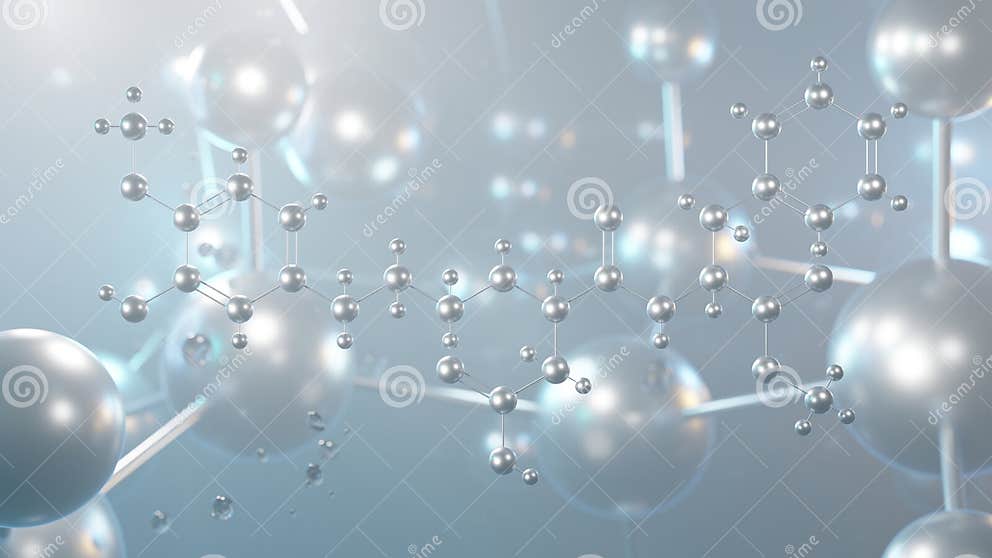 Advantame Molecular Structure, 3d Model Molecule, E969, Structural ...