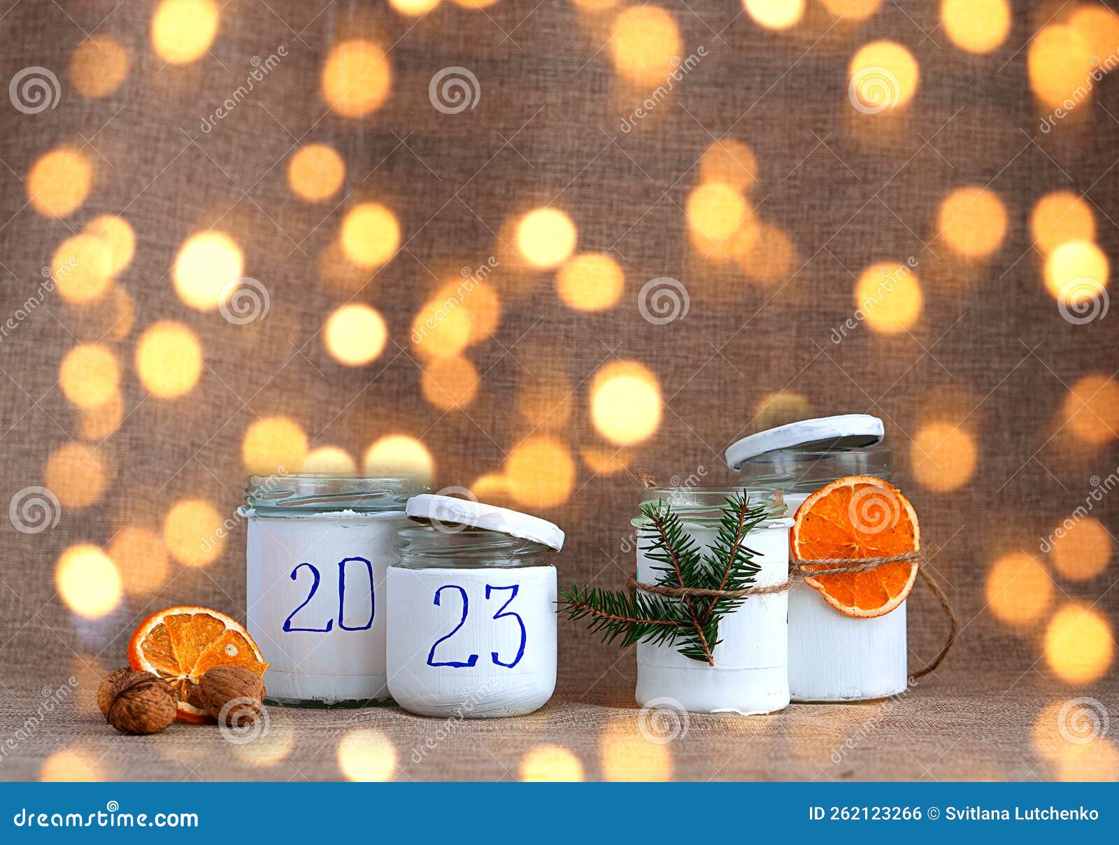 Advent Calendar for Christmas on Diffuse Background. Stock Photo ...