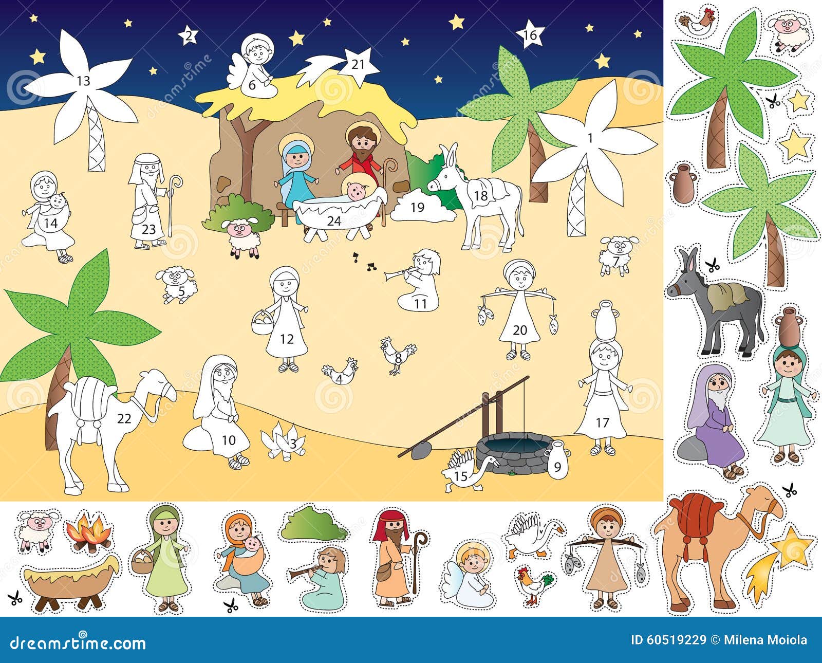 Advent calendar stock illustration. Illustration of celebration - 60519229