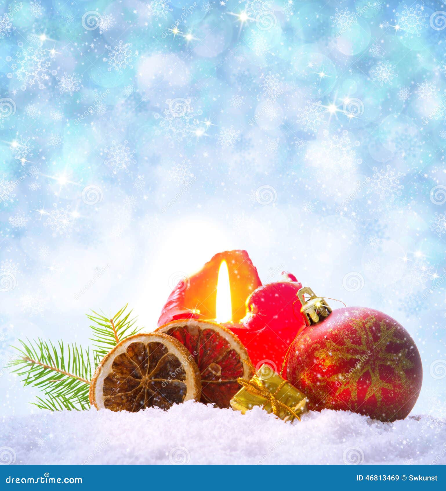 Advent candle. stock illustration. Illustration of isolated - 46813469