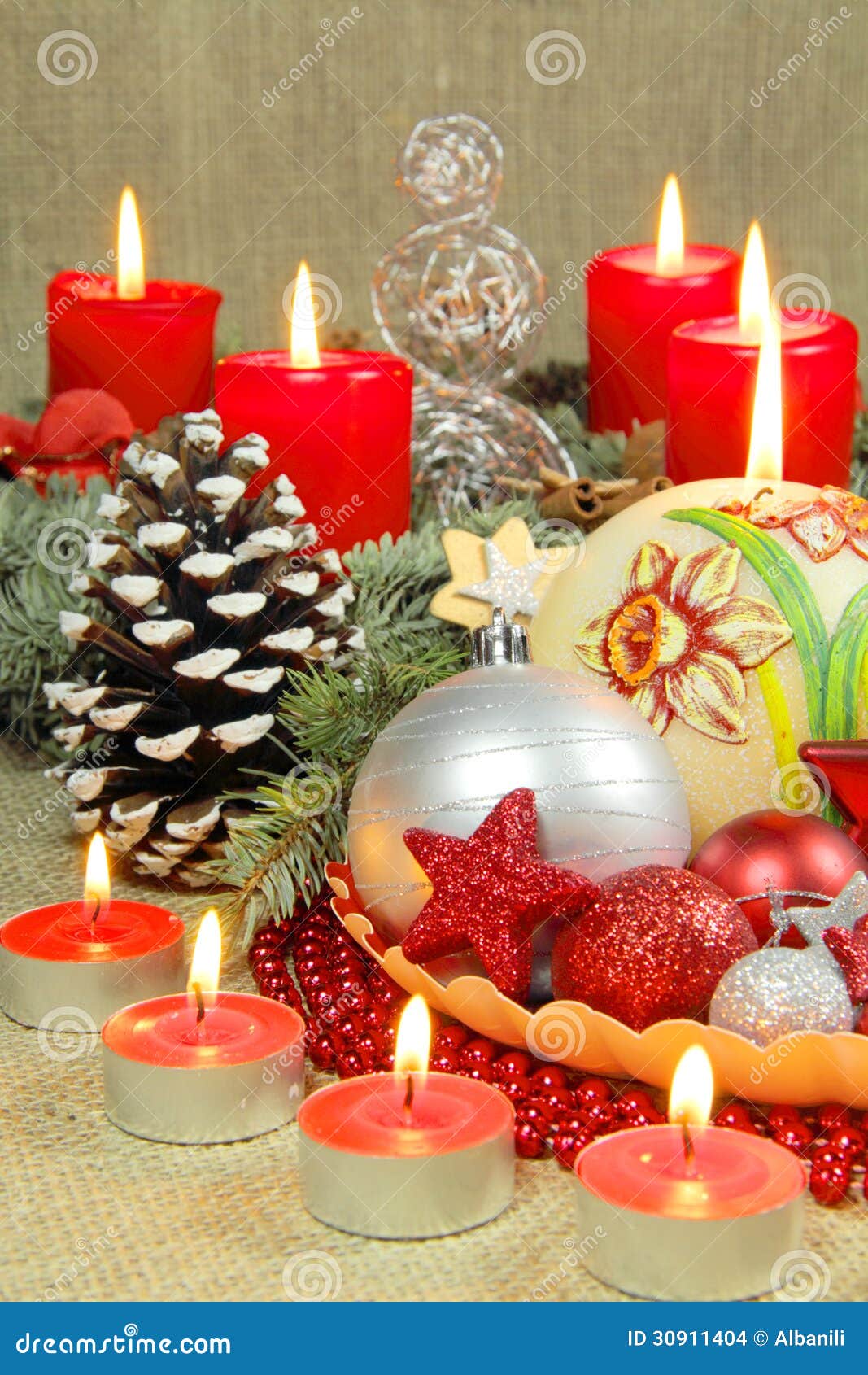 Advent celebration stock photo. Image of bells, pine - 30911404