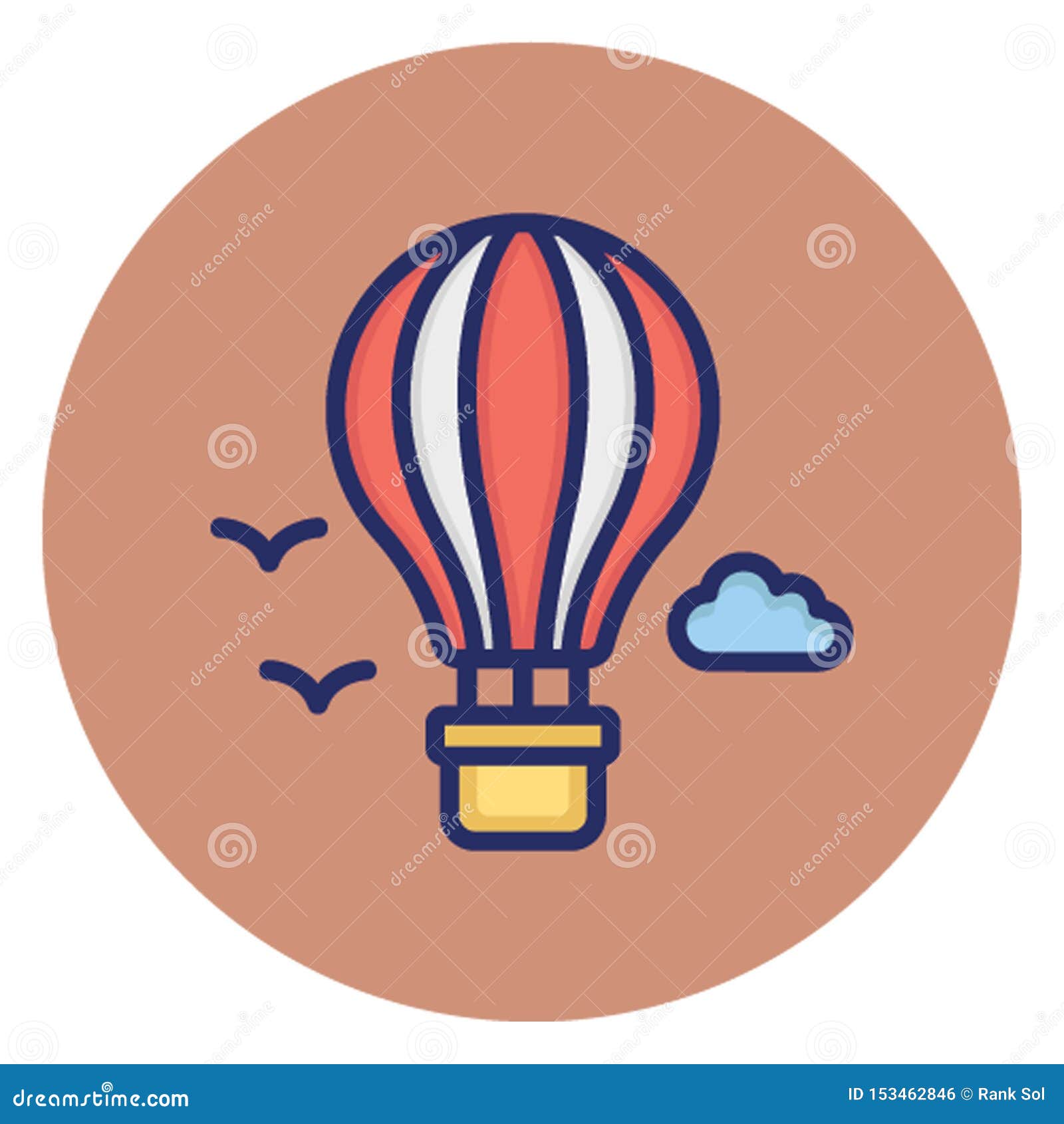 Adventure, Air Flight Vector Icon Which Can Easily Edit Stock Vector ...