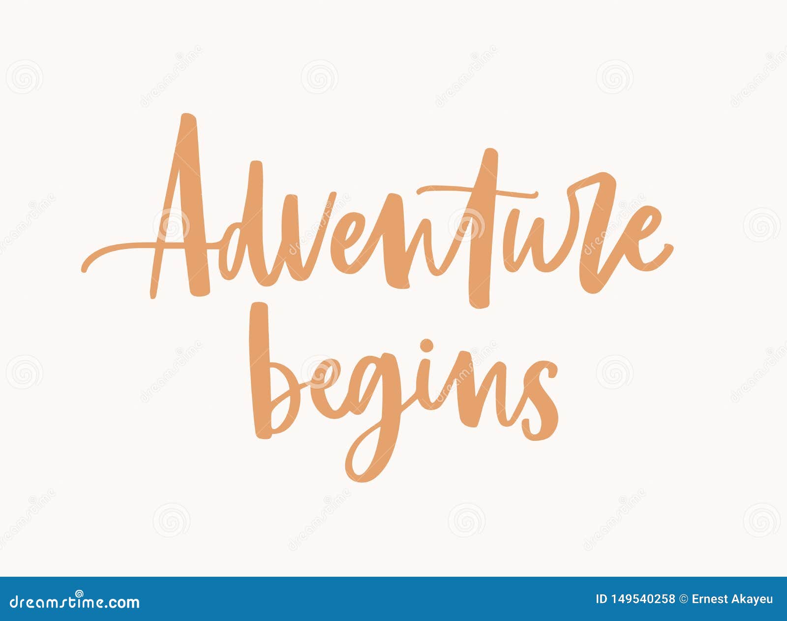 Adventure Cursive Font. Vector | CartoonDealer.com #134258339