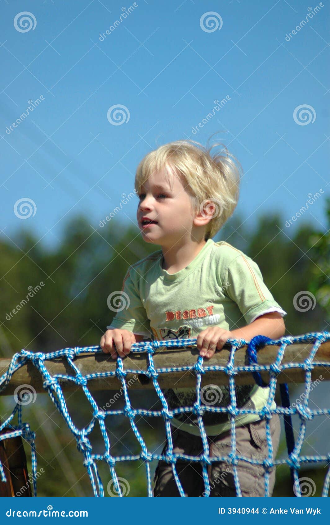 Adventure boy stock photo. Image of climbs, outdoors, blond - 3940944