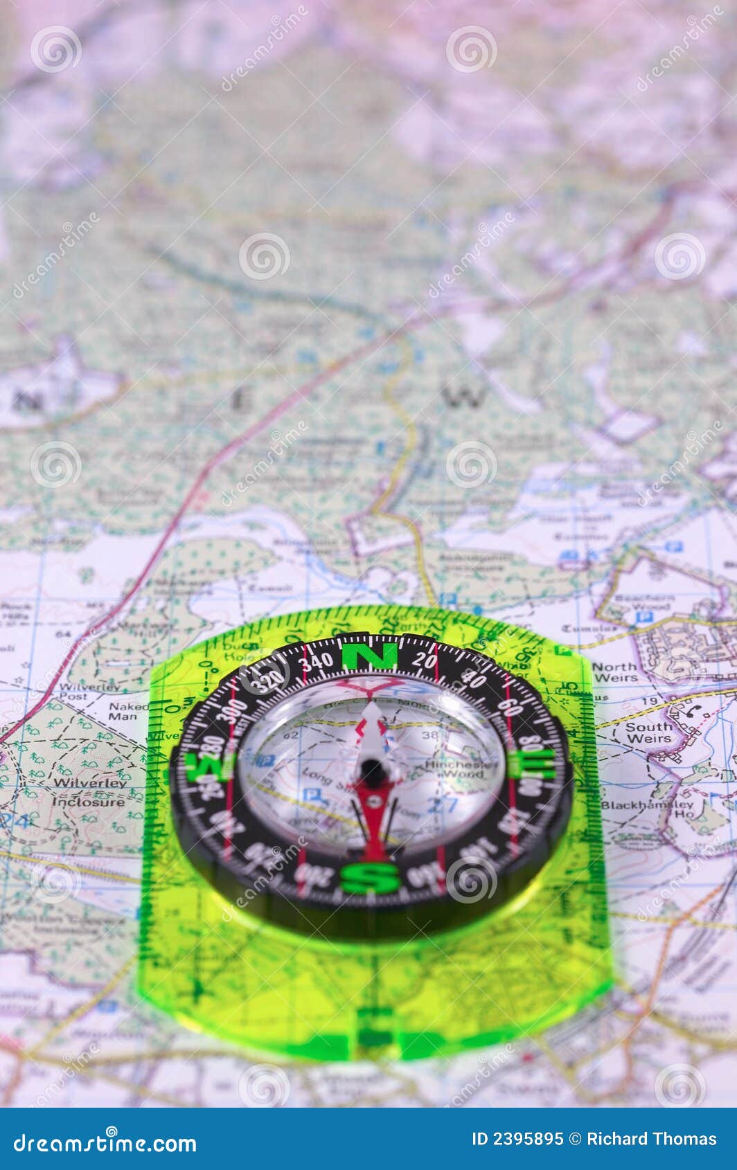 Adventure compass stock image. Image of camping, endurance - 2395895