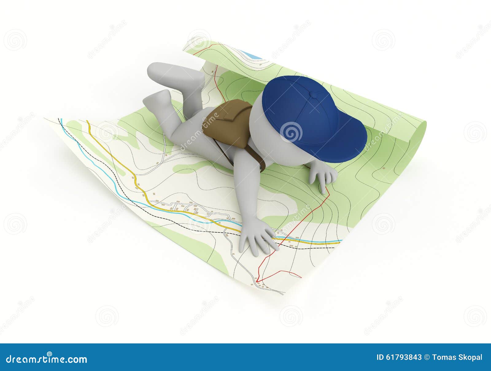 Adventure stock illustration. Illustration of figure - 61793843