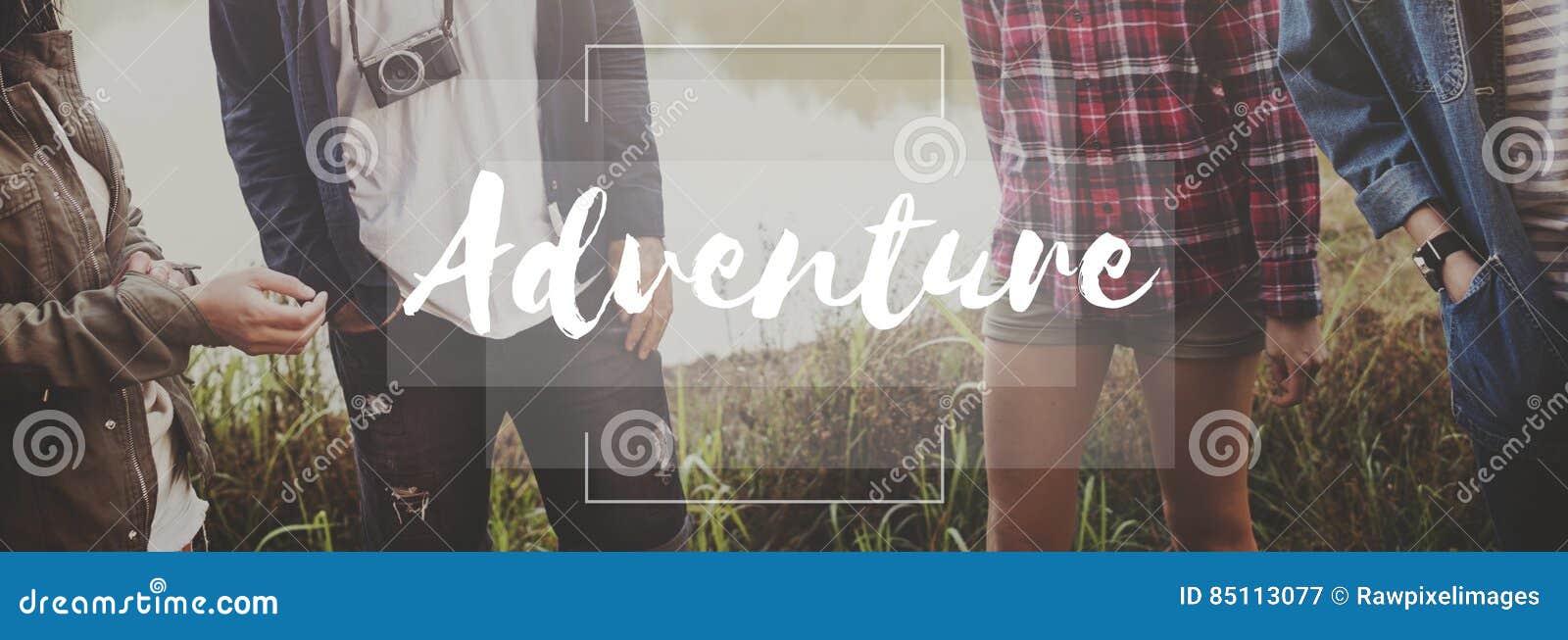 Adventure Destination Expedition Explore Journey Concept Stock Image ...