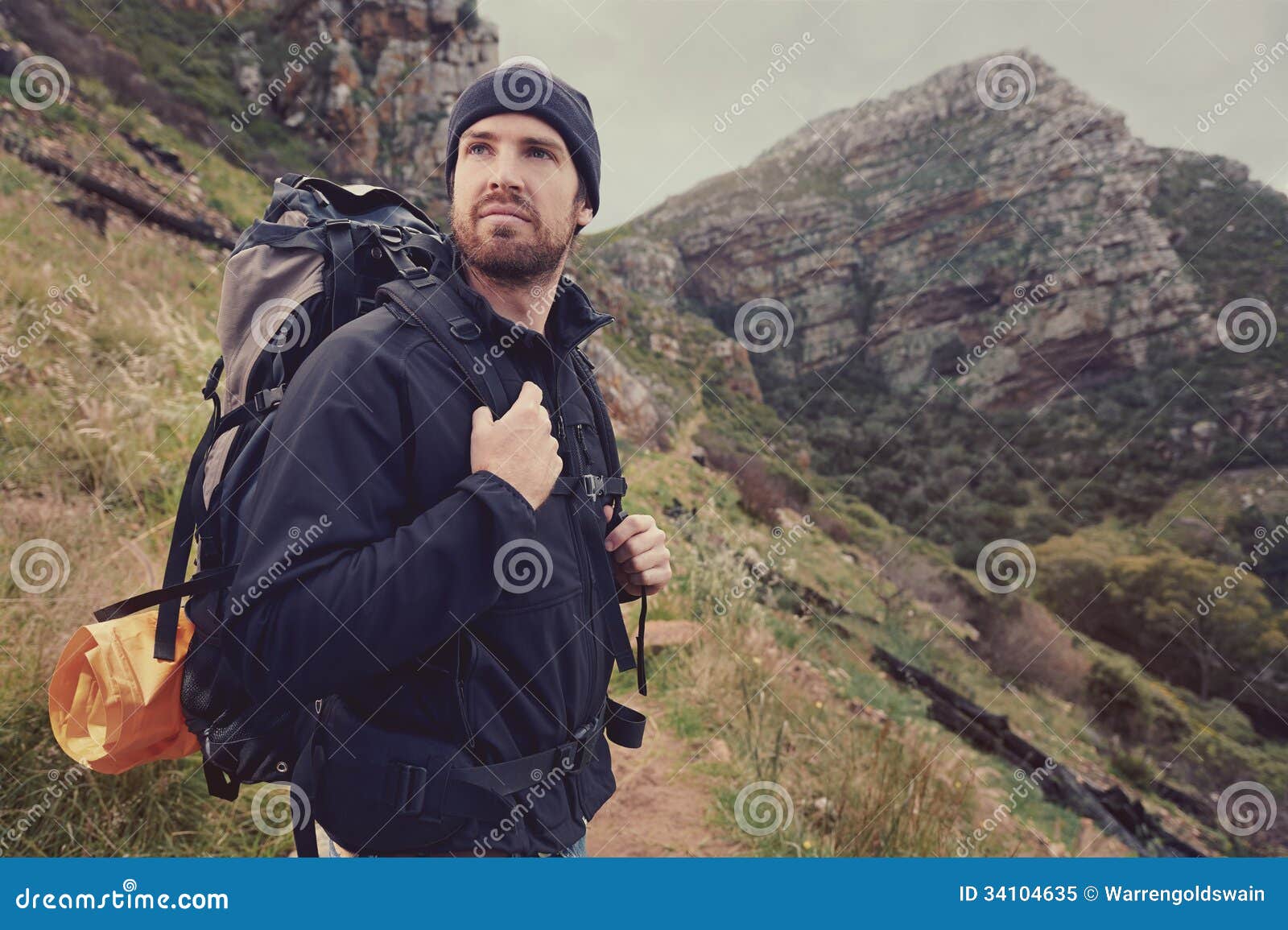 Adventure man stock image. Image of activity, outdoor - 34104635