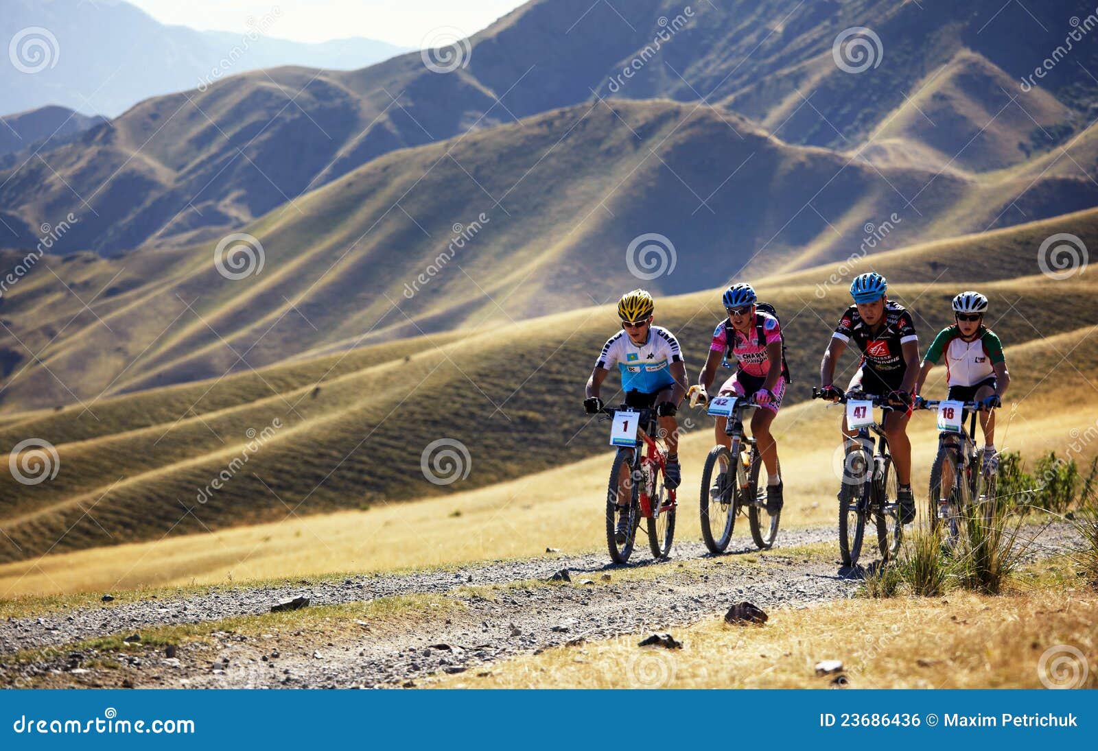 Adventure Mountain Bike Competition Editorial Photo - Image of action ...