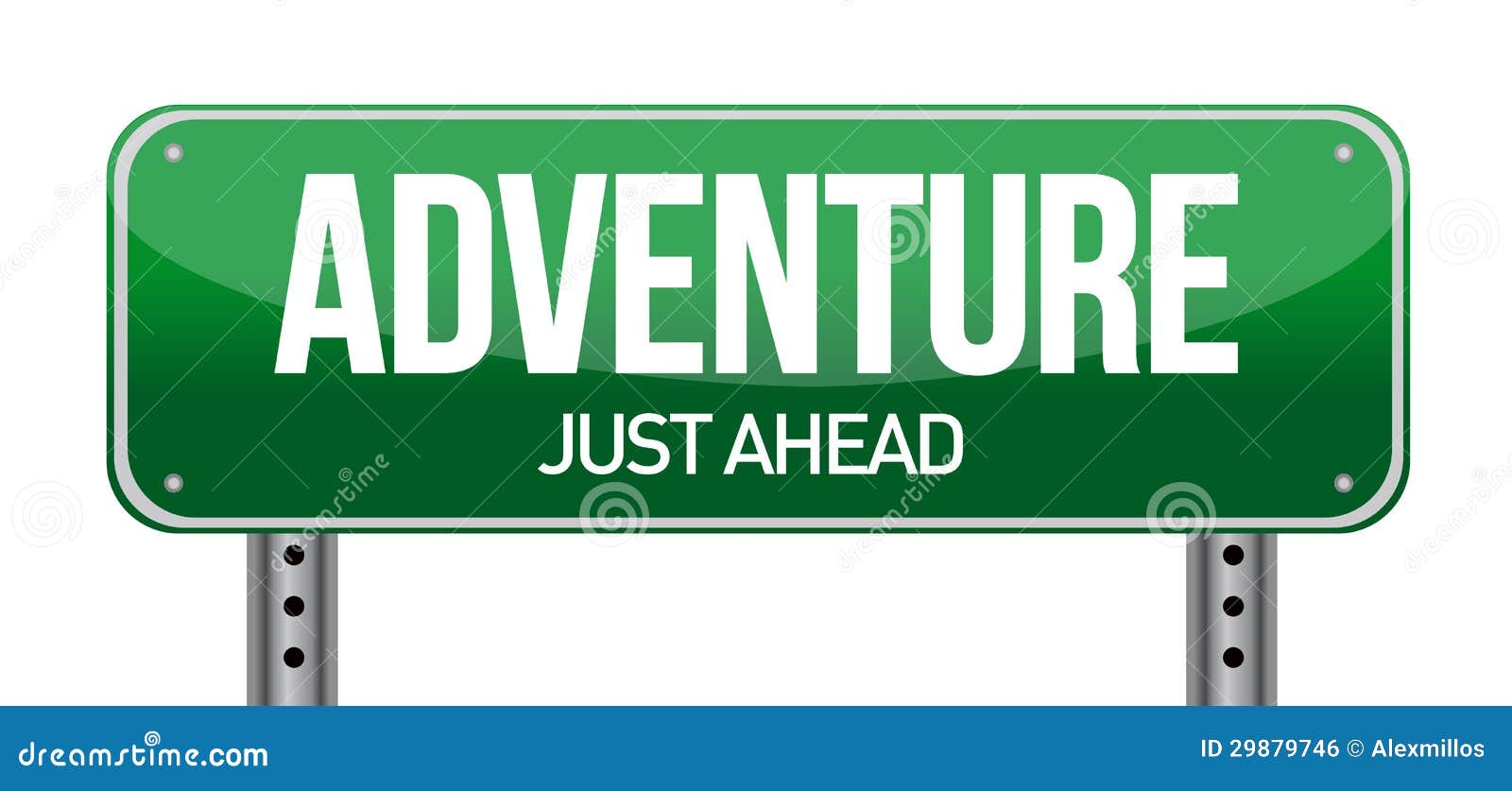Adventure road sign stock illustration. Illustration of arrow - 29879746