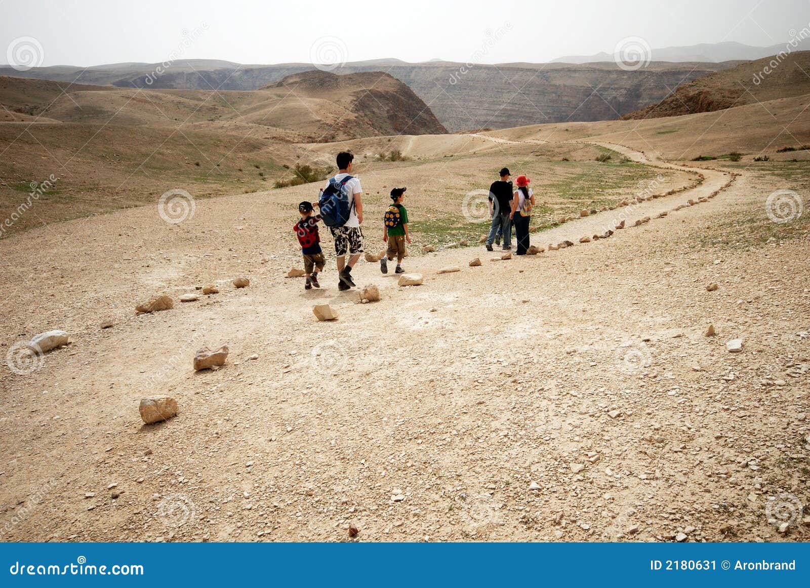 Adventure Trail in the Desert Stock Image - Image of travel, future ...