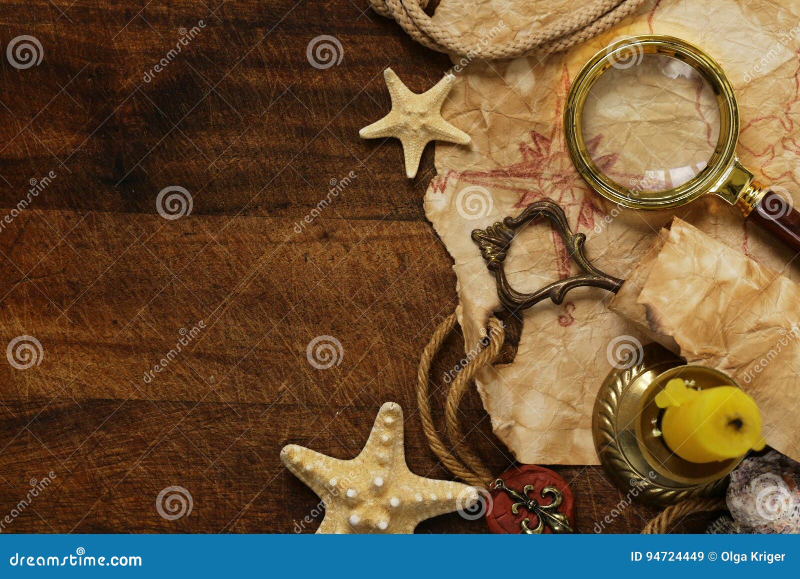 Adventure and Treasure Hunt Stock Image - Image of exploration, explore ...