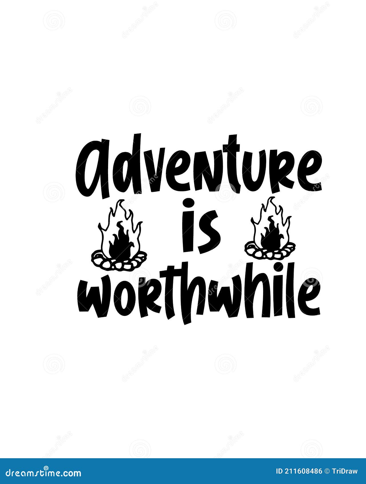 Adventure Is Worthwhile Air Plane Cartoon Illustration | CartoonDealer ...