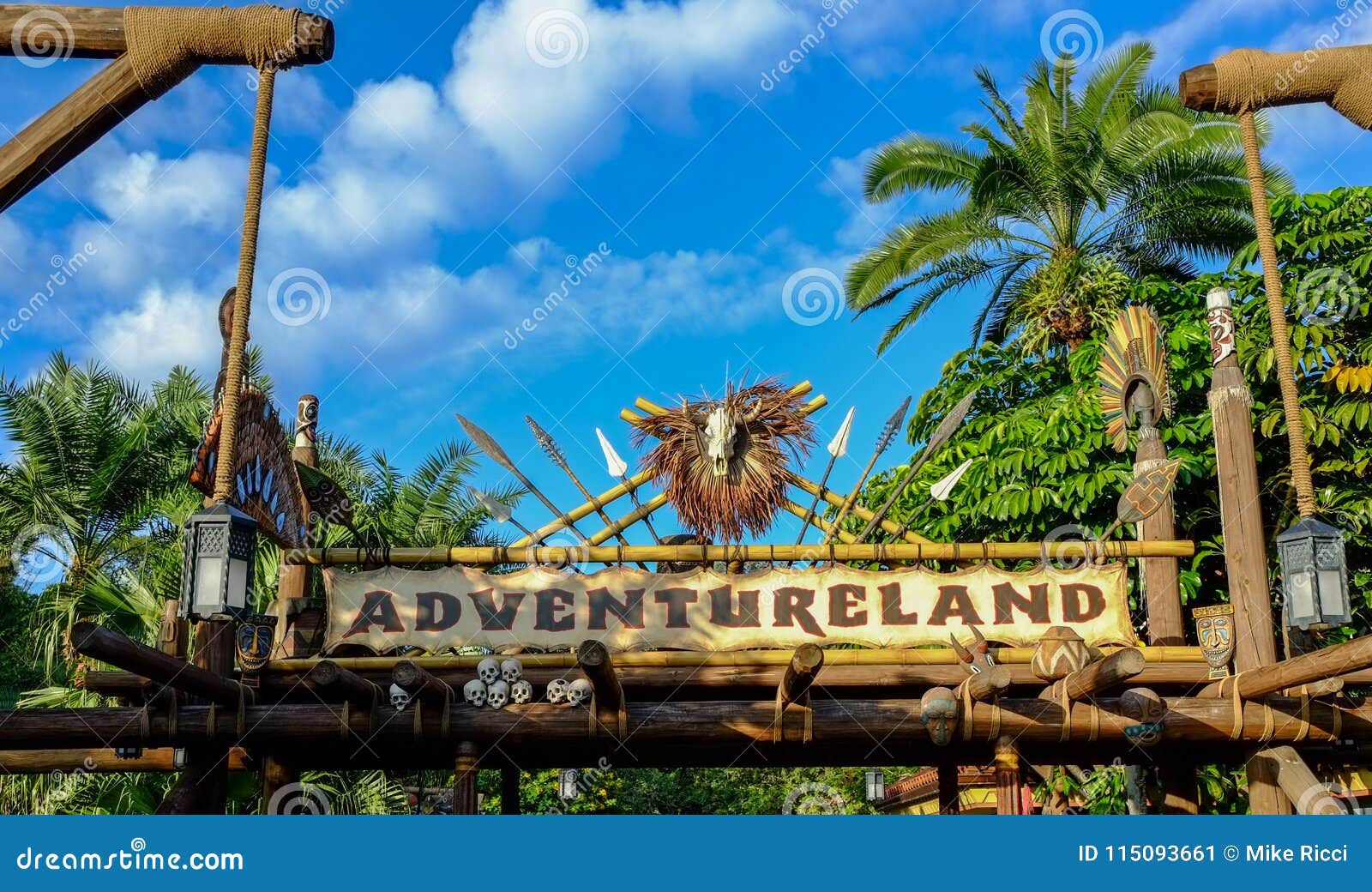 Adventureland Walt Disney World Photo éditorial - Image du course, walt ...