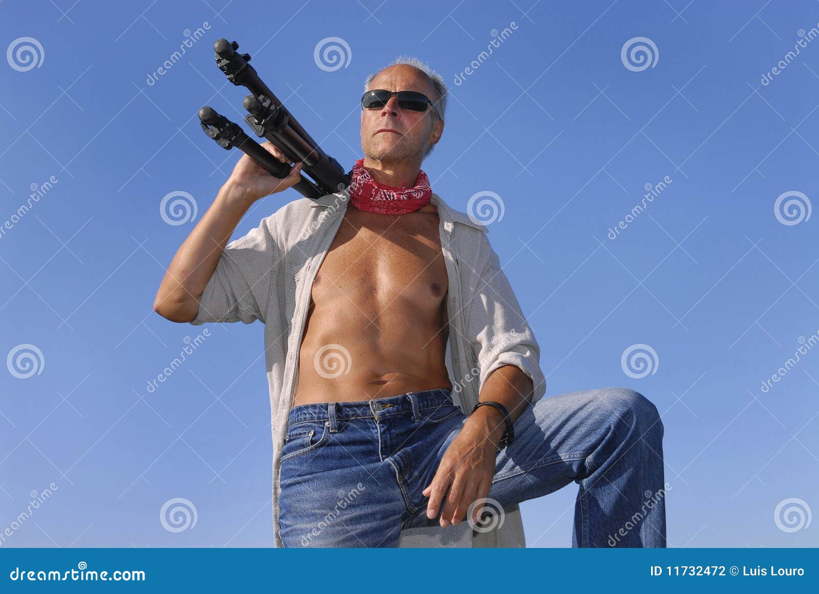 Adventurer stock photo. Image of cliffside, healthy, prepared - 11732472