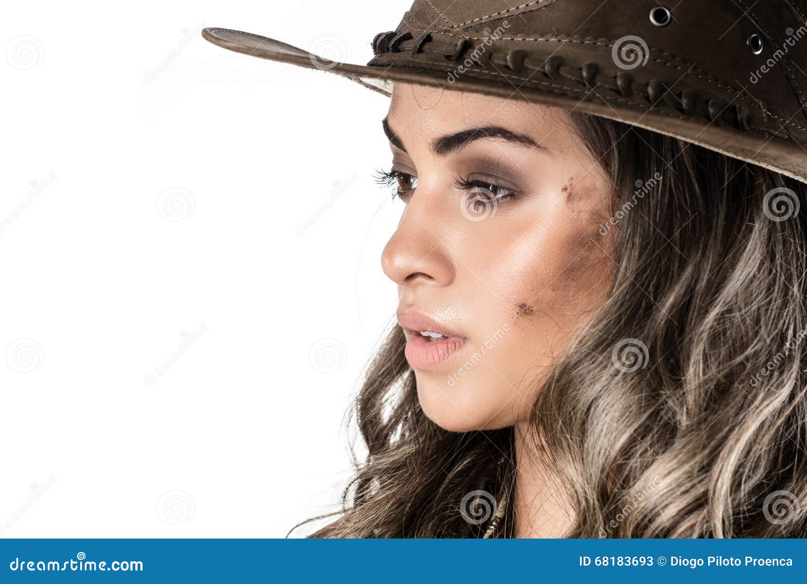 Adventurous Woman on Safari Stock Image - Image of glass, tour: 68183693
