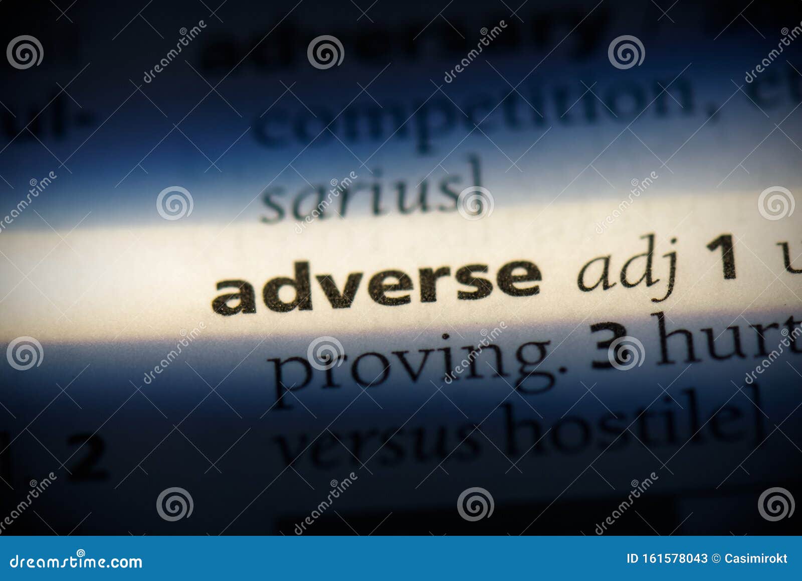 Adverse stock image. Image of reference, text, concept - 161578043