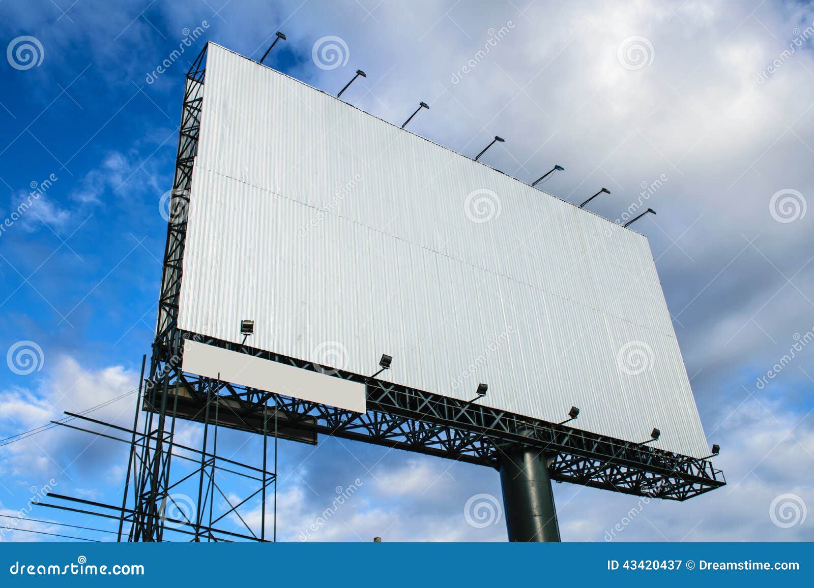 Advertise Board with Background Stock Image - Image of equipment, macro ...