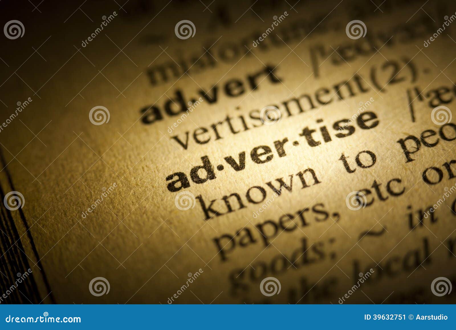 Advertise stock image. Image of dark, knowledge, soft - 39632751