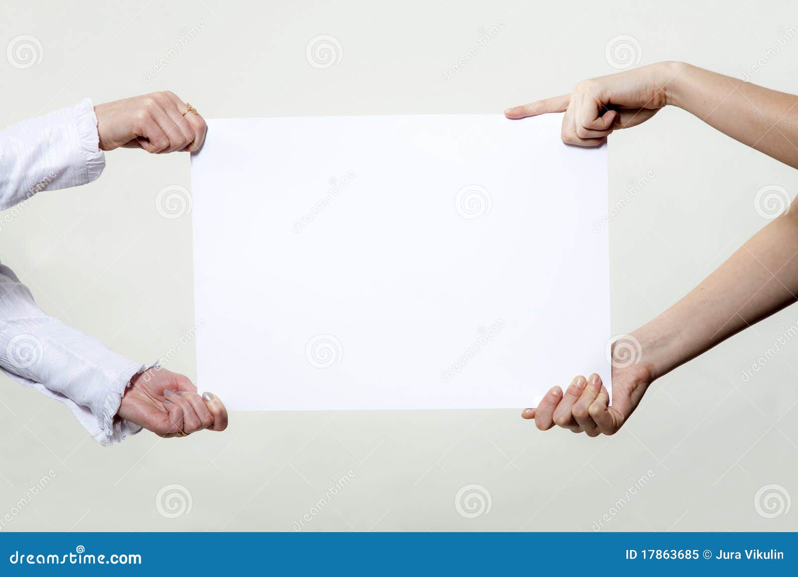 The advertisement stock image. Image of hold, isolated - 17863685