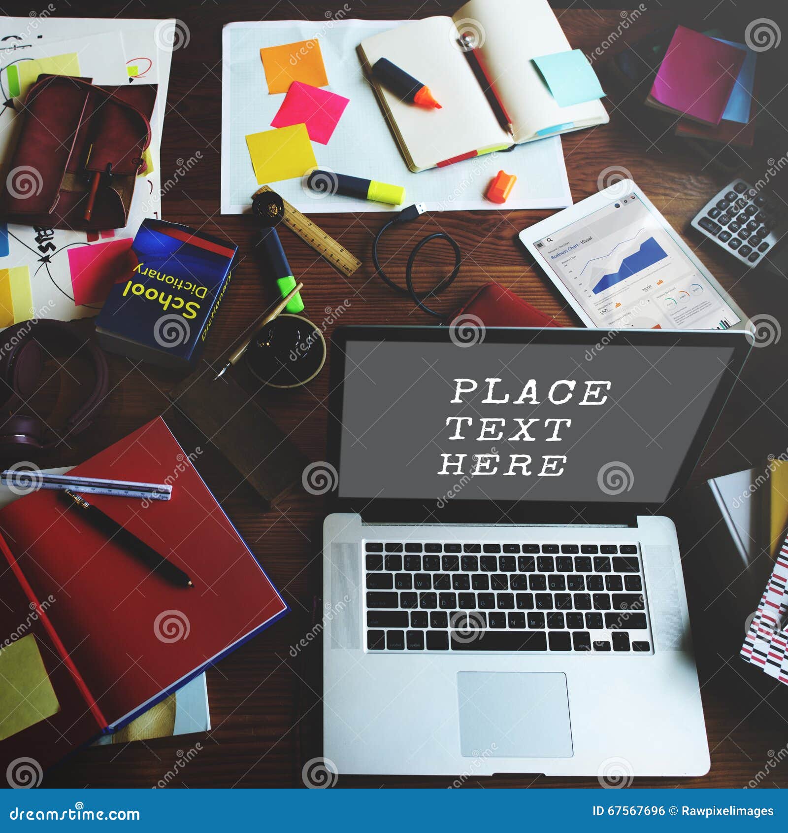 Advertisement Commercial Data Text Information Concept Stock Photo ...