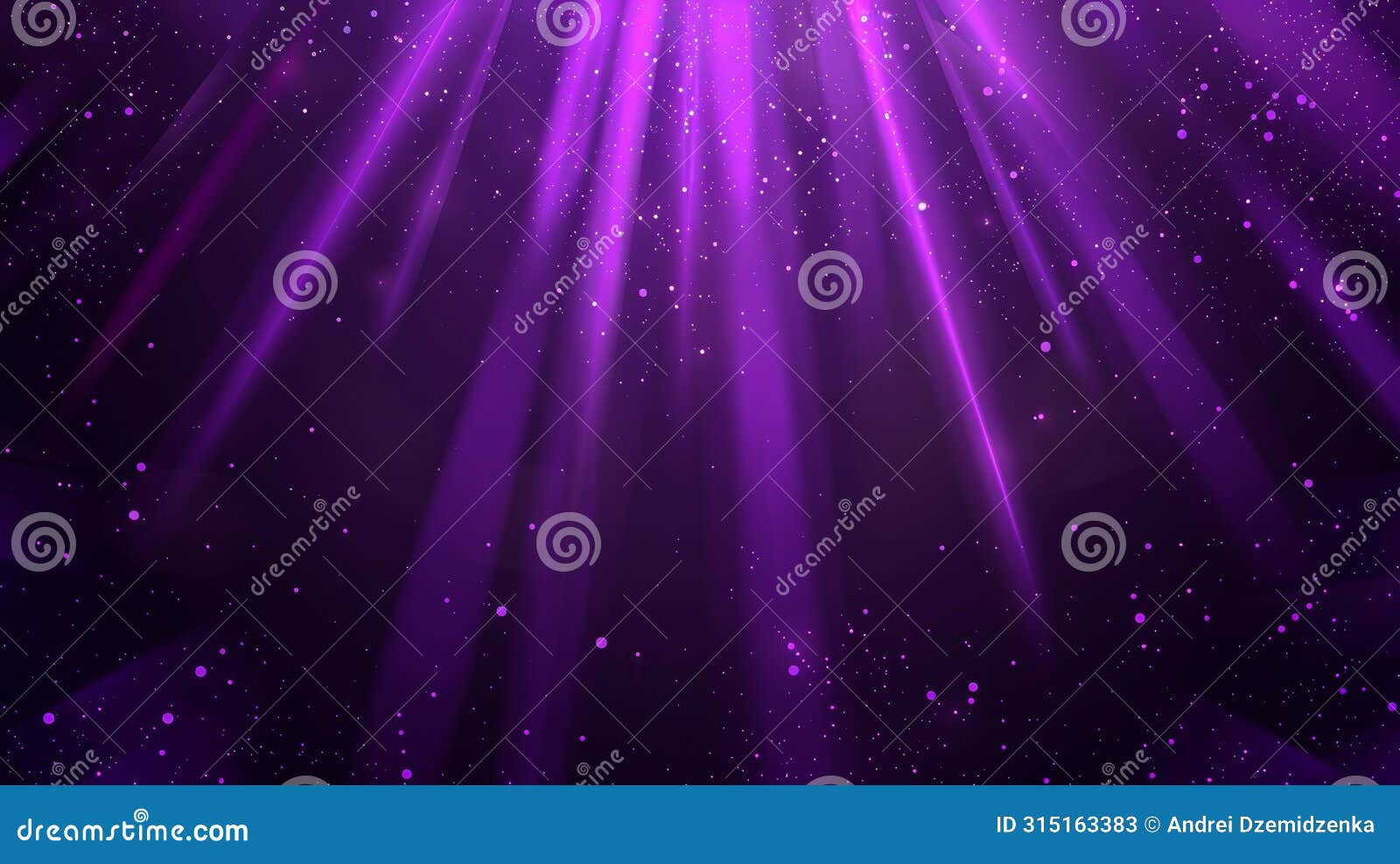 An Advertisement Template with an Abstract Magic Background, Spotlight ...