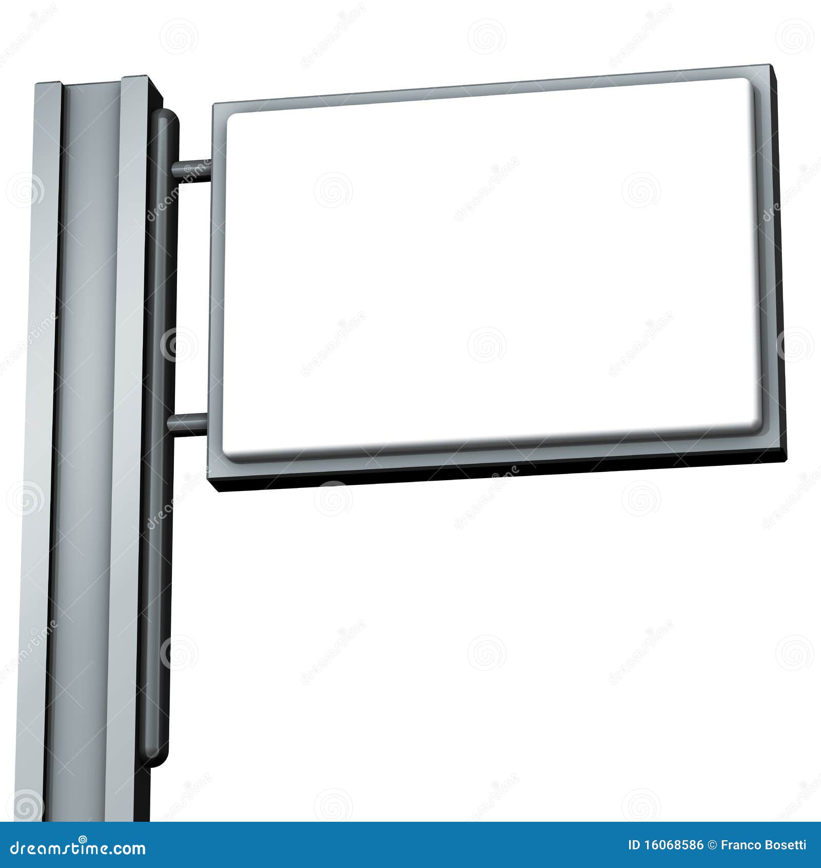 Grey 3d Support Background With Ui Symbols. Vector Illustration ...