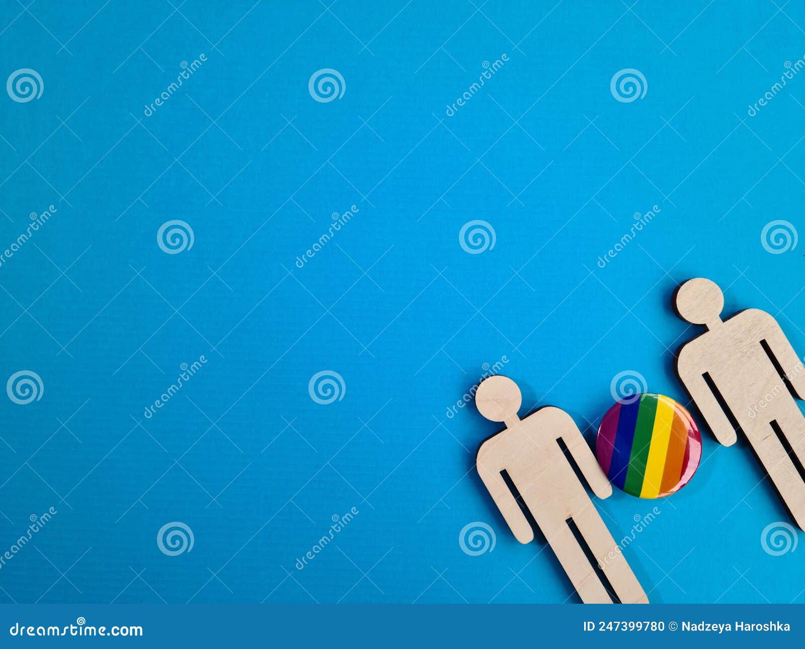 Advertising Banner and Evolution of Gender Identity Place for Text ...