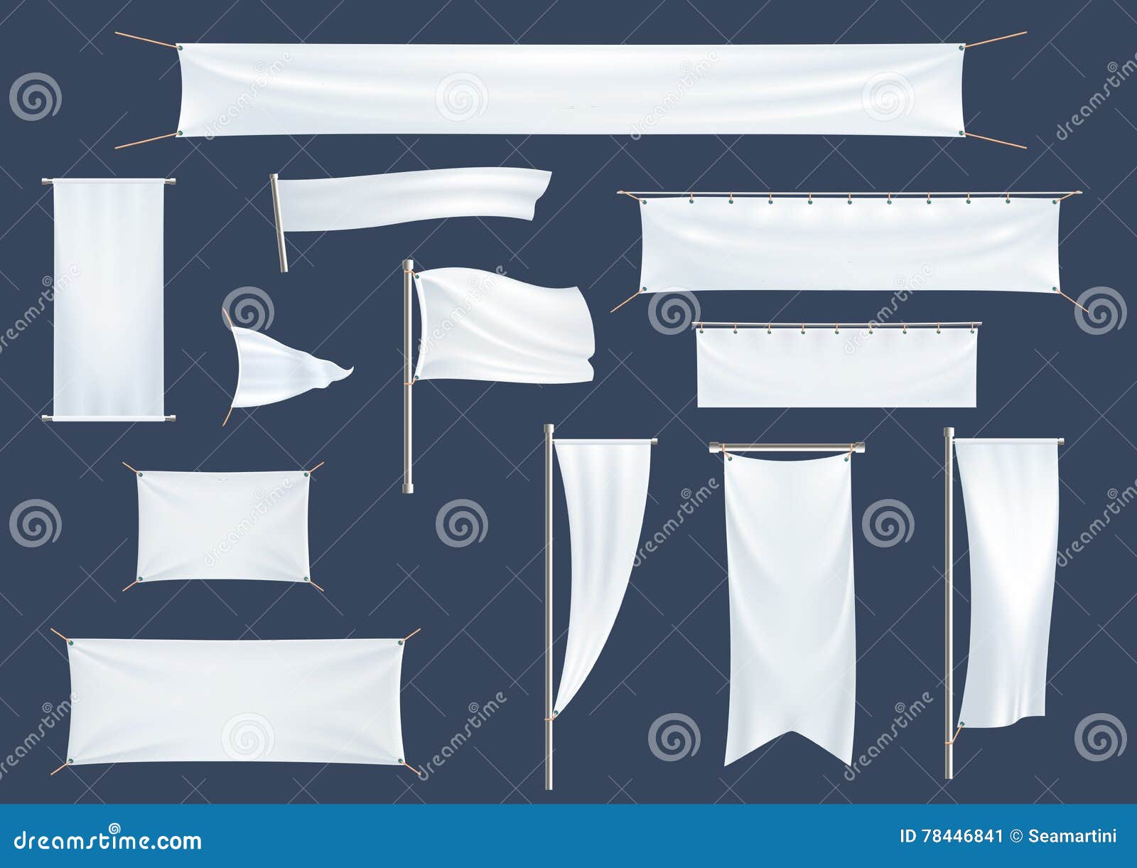 Advertising Banners, Flags, Posters Templates Stock Vector ...