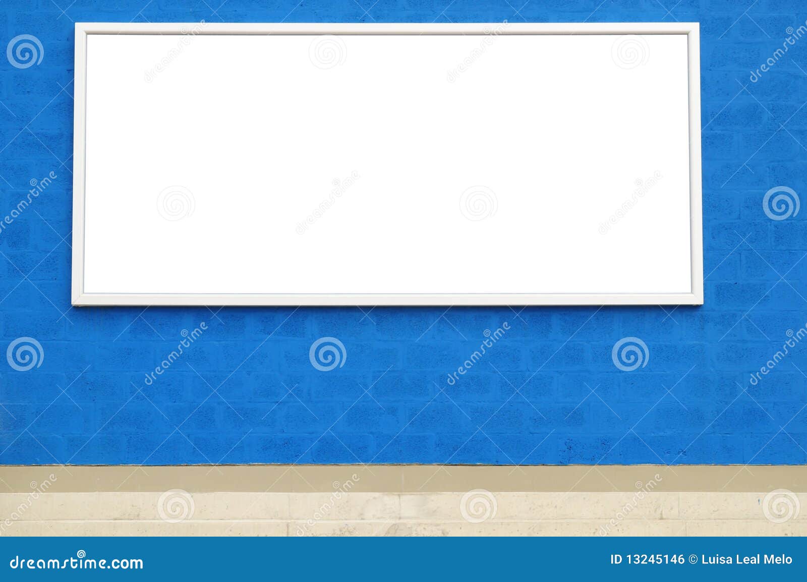 Advertising board. stock photo. Image of advertisement - 13245146