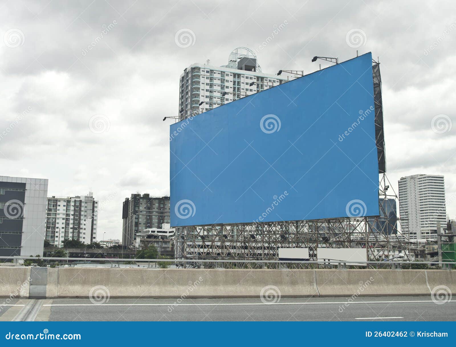 Advertising board in city stock photo. Image of high - 26402462