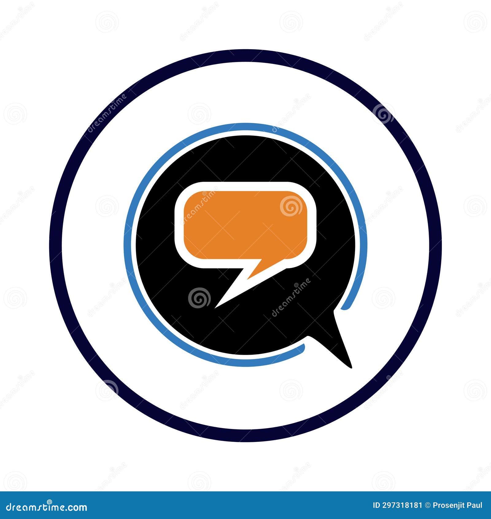 Advertising, Chat, Bubble, Chat Bubble Icon Stock Vector - Illustration ...