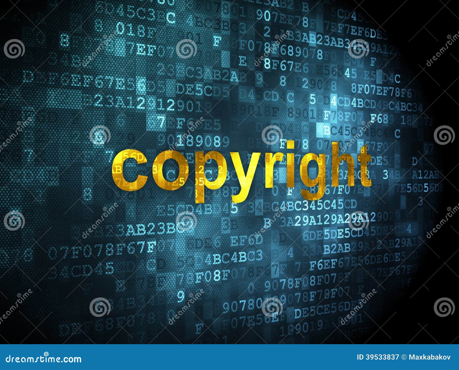 Concept For Copyright, Patent Or Intellectual Property And Idea ...