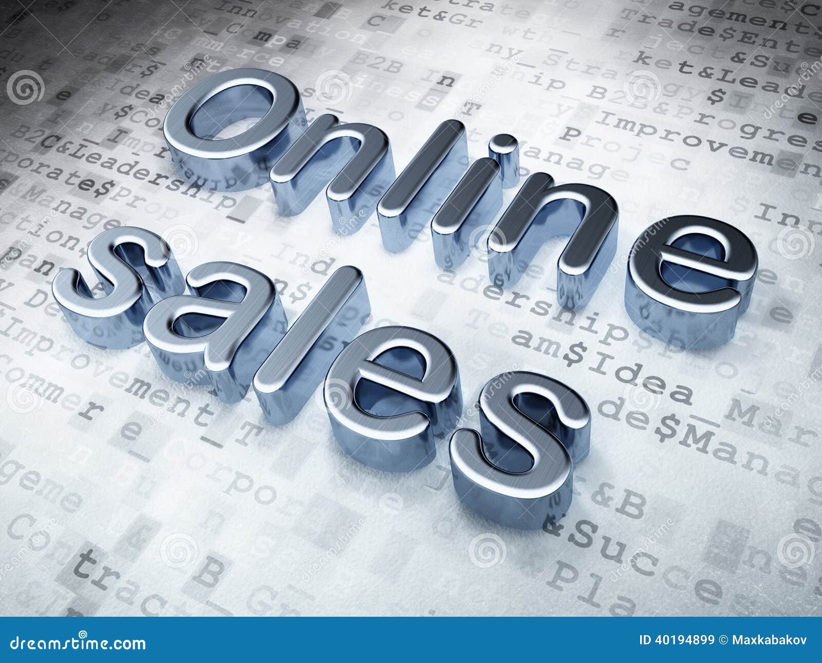 Advertising Concept: Silver Online Sales on Digital Background Stock ...