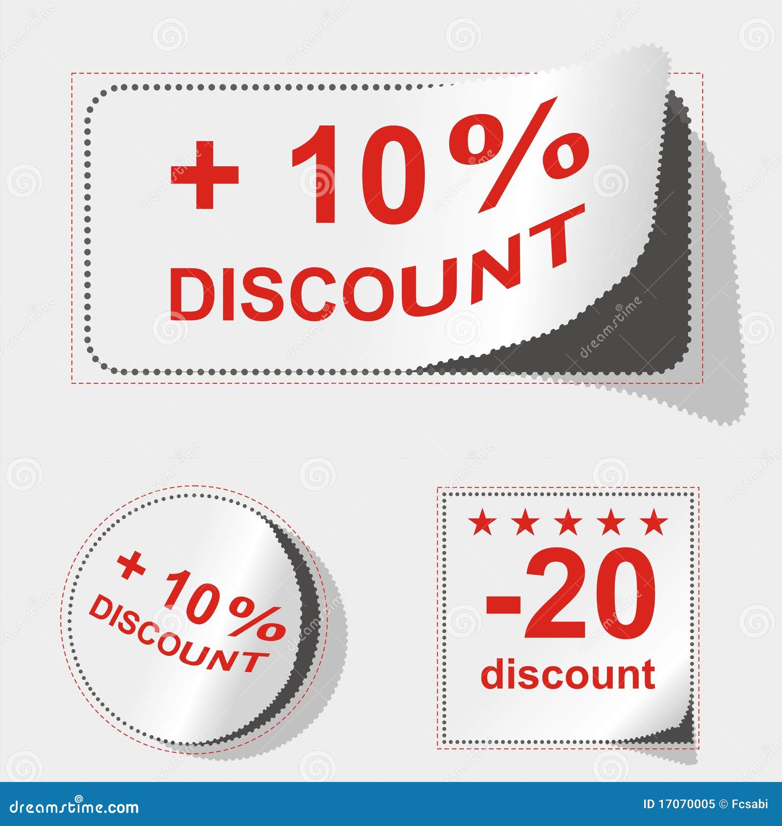 Advertising coupon stock illustration. Illustration of print - 17070005