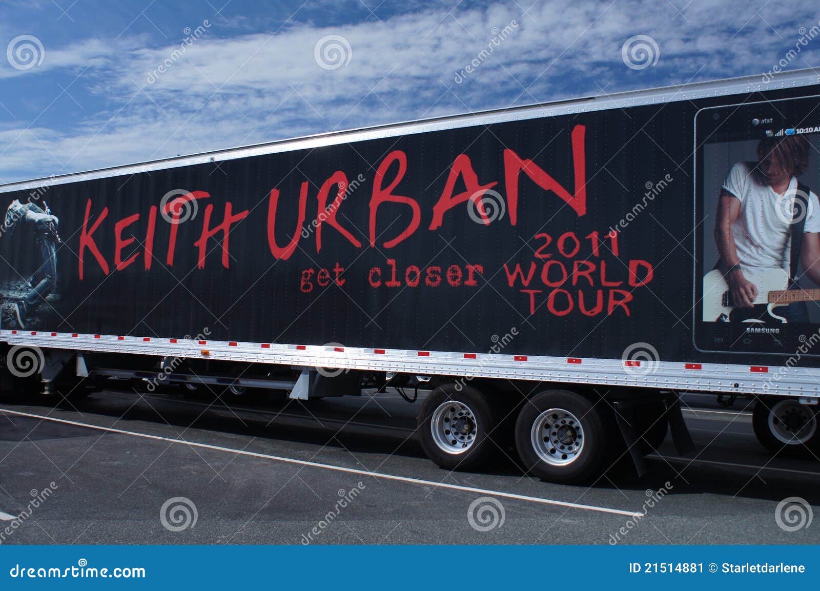 Advertising Keith Urban 2011 World Tour Editorial Photo - Image of ...