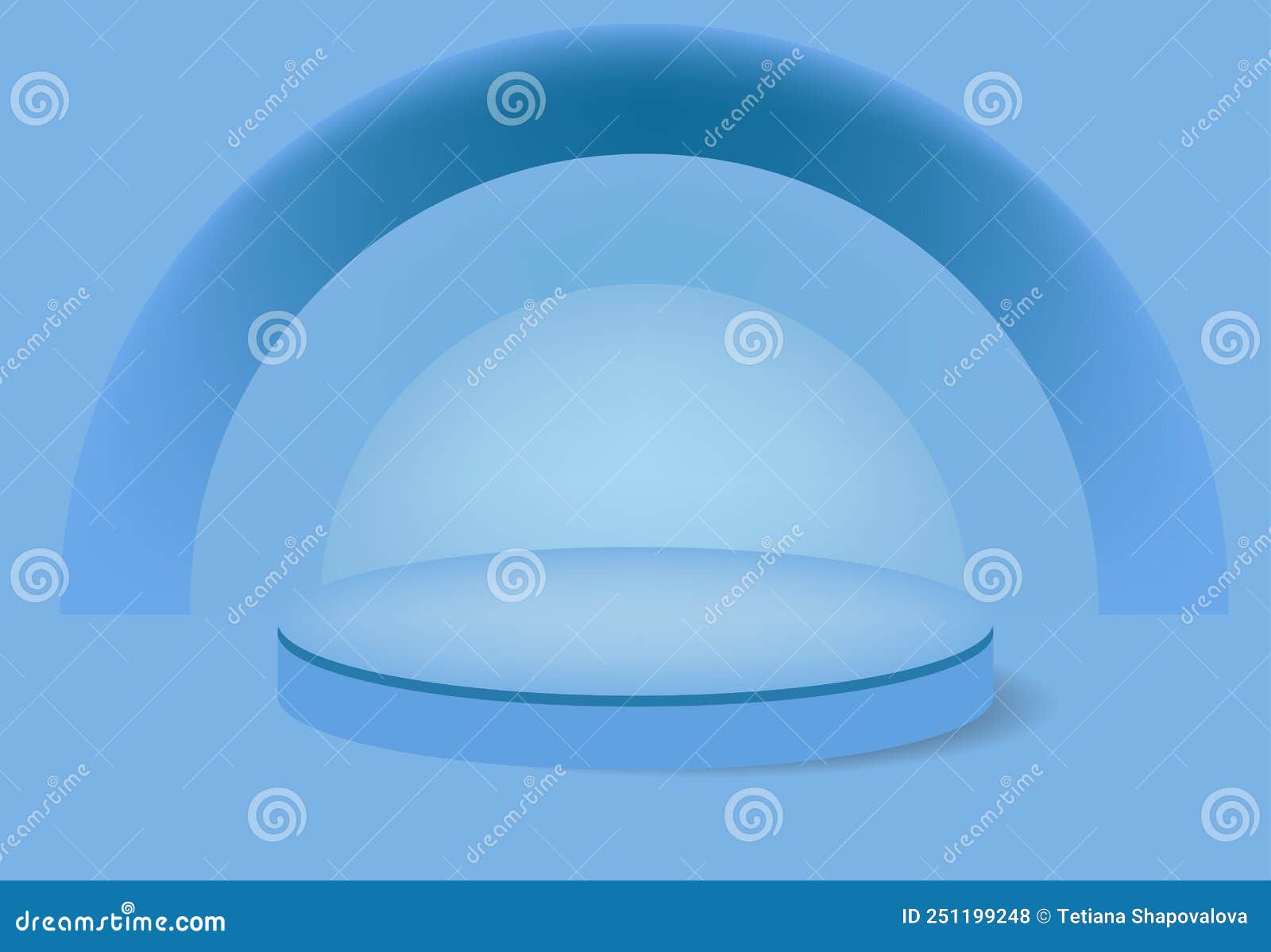 Advertising Place Blank Product Background Stock Vector - Illustration ...