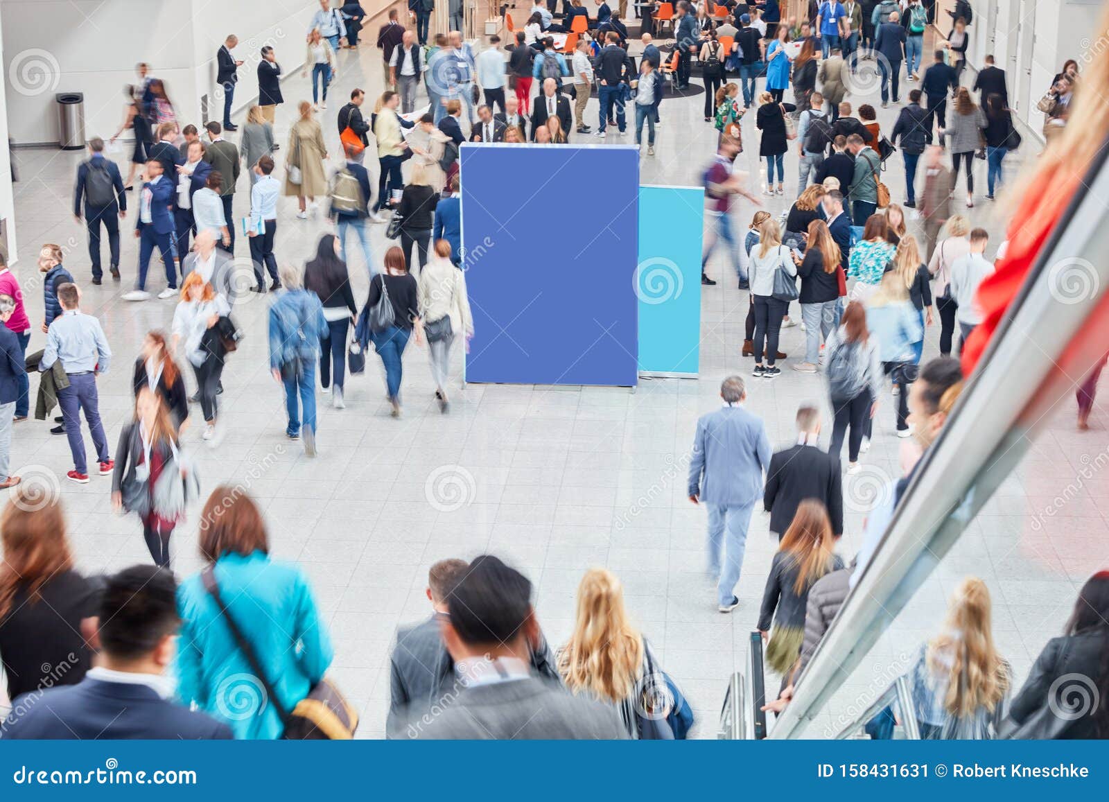 Advertising Poster in Crowd at Event Stock Image - Image of ...