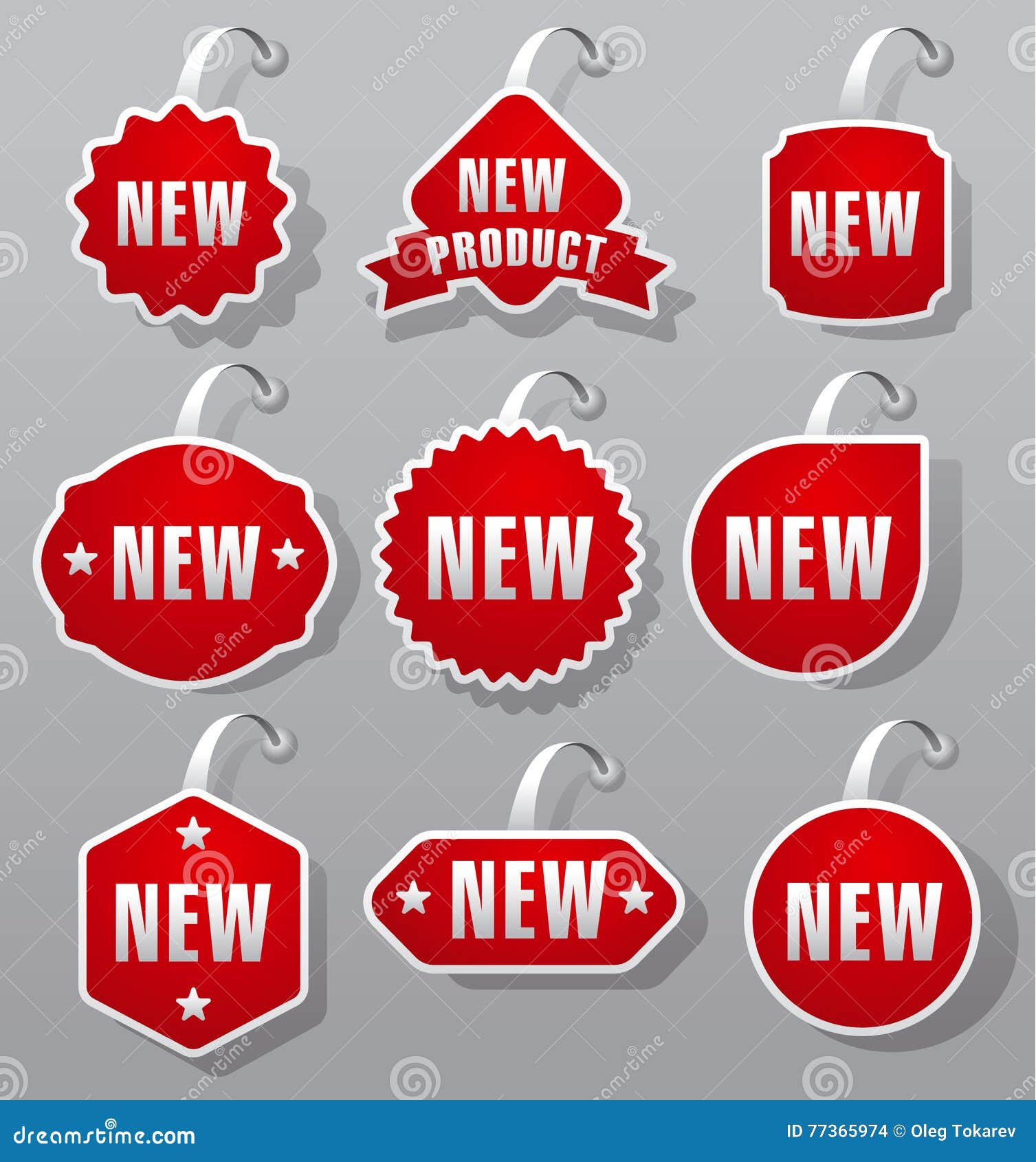 Advertising and Promotion Tags Stock Illustration - Illustration of ...