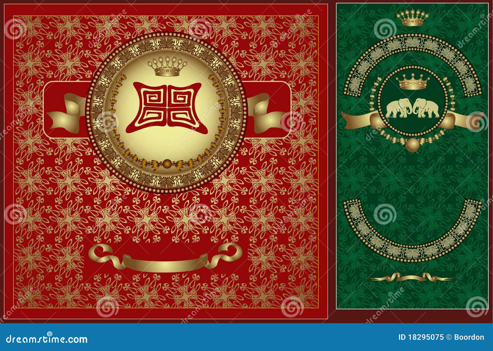 Royal Banner Vector | CartoonDealer.com #7447149