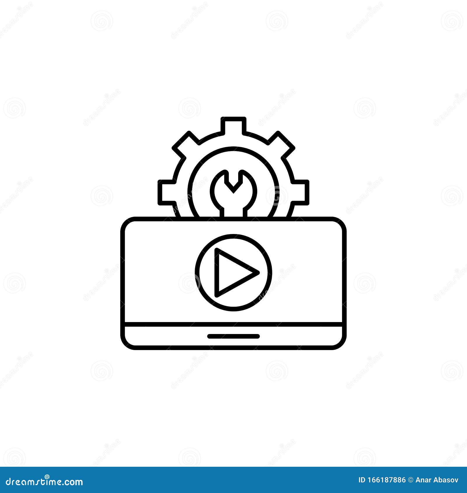 Advertising, Service Icon. Element of Professional Icon for Mobile ...