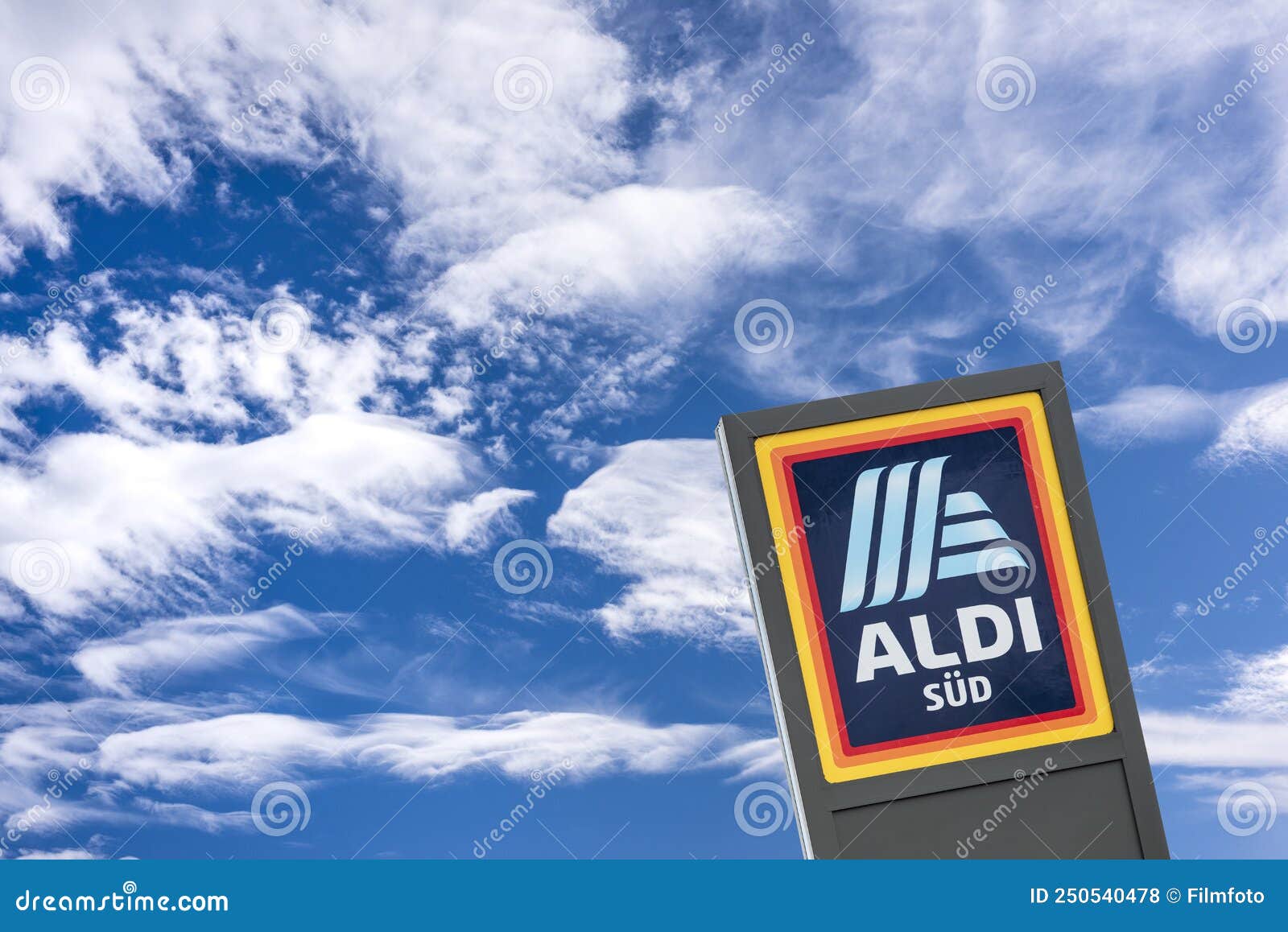 Sign Aldi. Company Signboard Aldi. Editorial Image | CartoonDealer.com ...