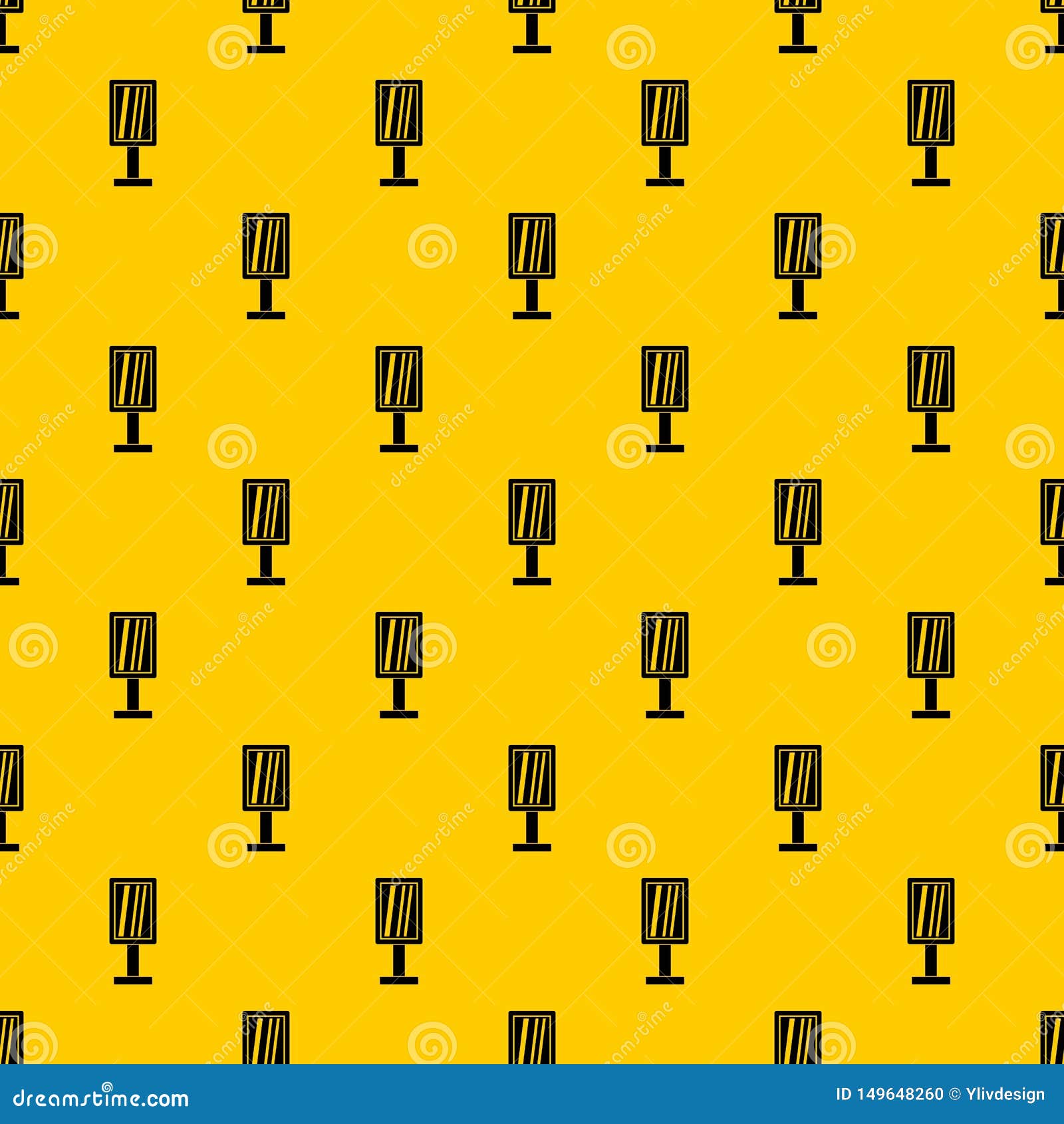 Advertising Stand Pattern Vector Stock Vector - Illustration of ...