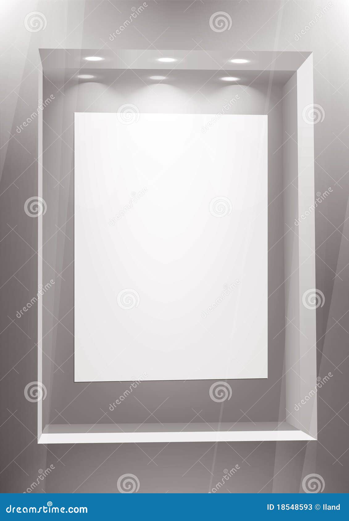 Advertising wall stock vector. Illustration of value - 18548593