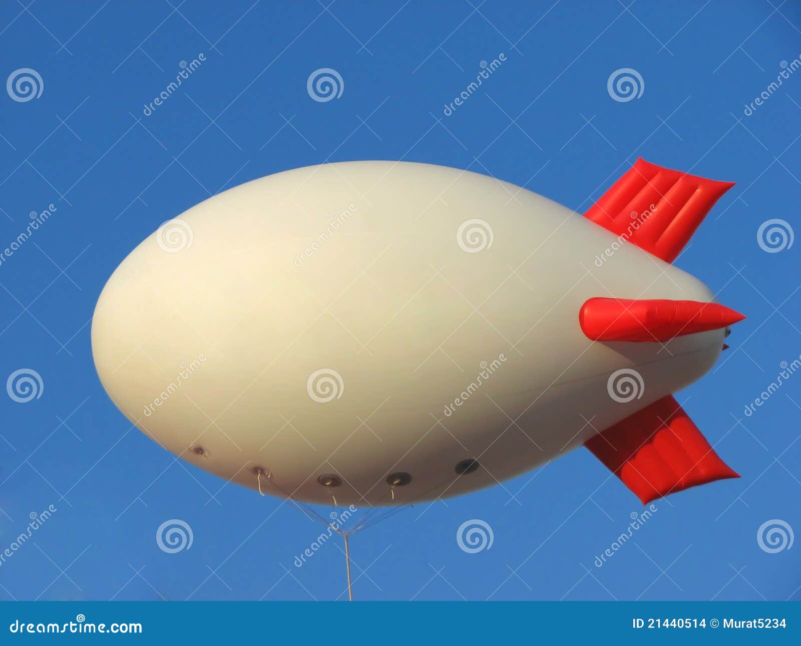 Advertising Zeppelin stock photo. Image of white, blimp - 21440514