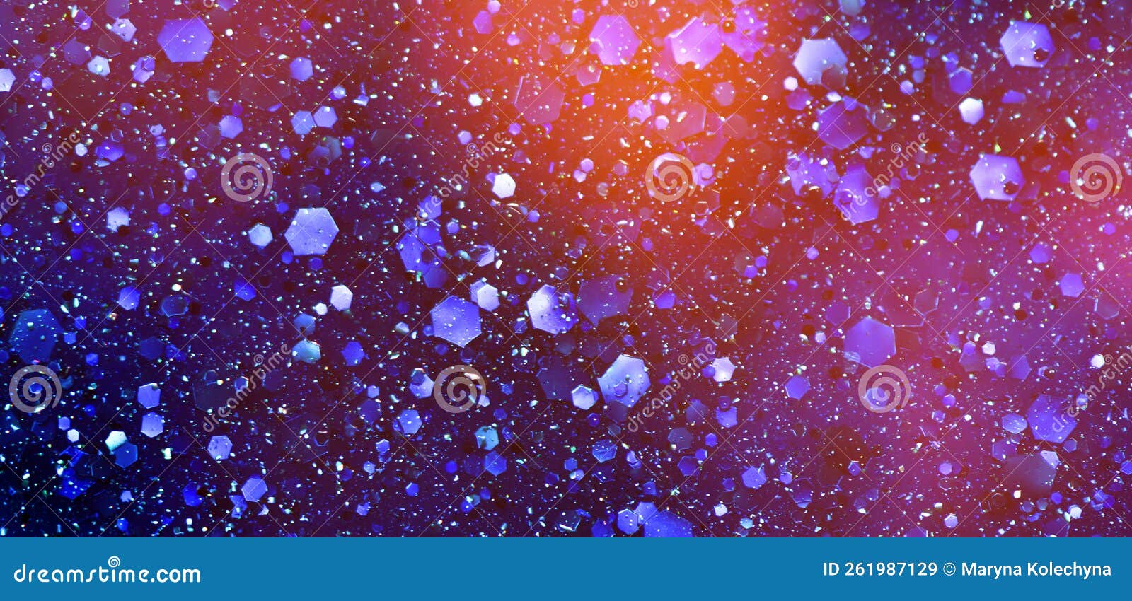 Advertisng Banner Shimmering Blue Texture. Banner Ad Template with Blue ...