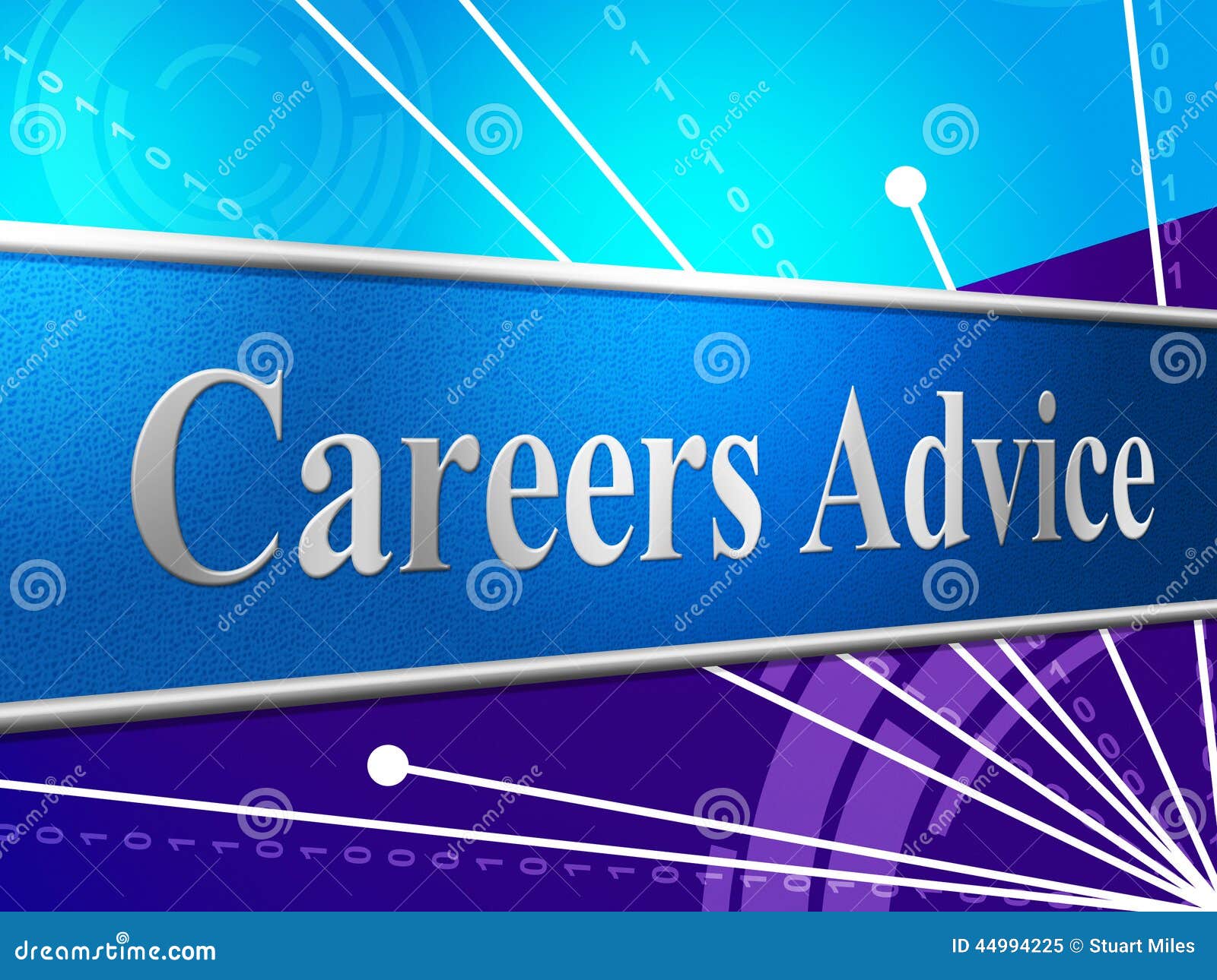 Advice Career Indicates Line of Work and Advisory Stock Illustration ...