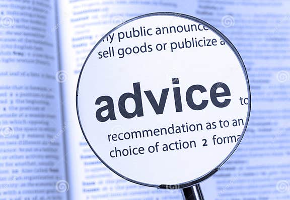Advice stock image. Image of word, person, highlighted - 46668575
