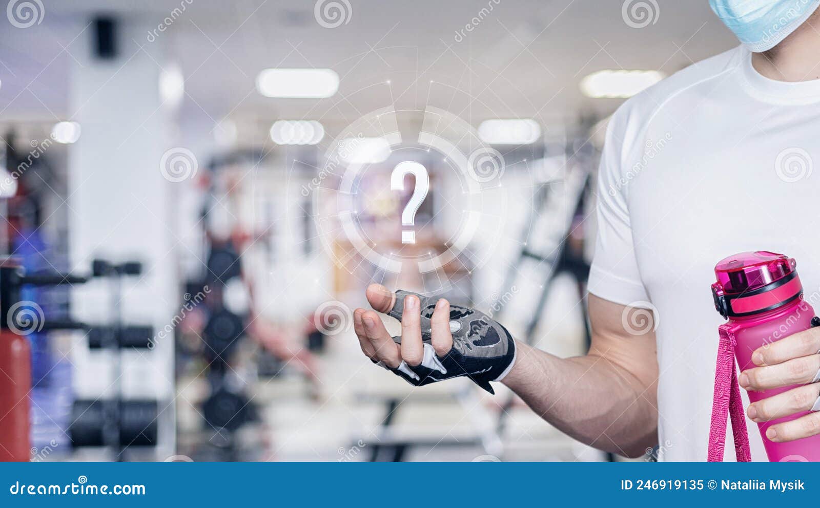 Advice on Issues Related To Exercising in the Gym Stock Image - Image ...