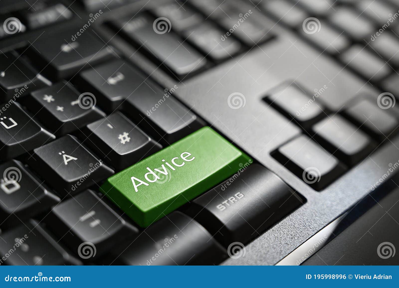 Advice , Keyboard Button Enter Symbol Stock Photo - Image of ideas ...